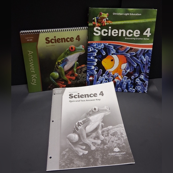 Christian Light | Other | Science 4 Educational Book Set | Poshmark
